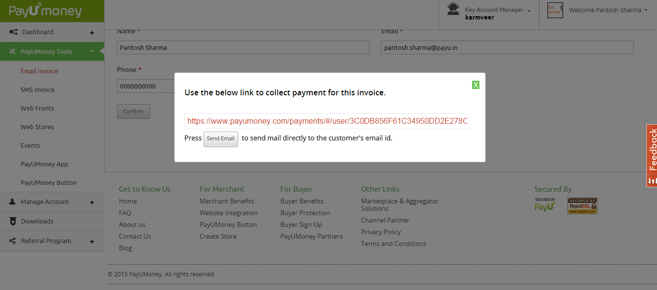 How easy is it to collect online payments with the Email Invoice – PayU ...