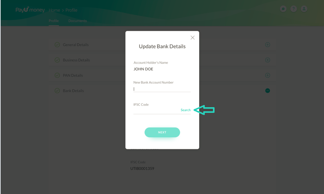 How To Update Your Bank Account Number On PayUmoney