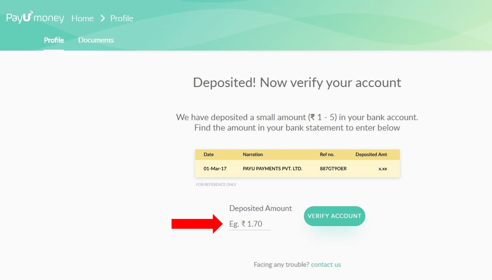 New Feature: Update Bank Account on PayUmoney Yourself!