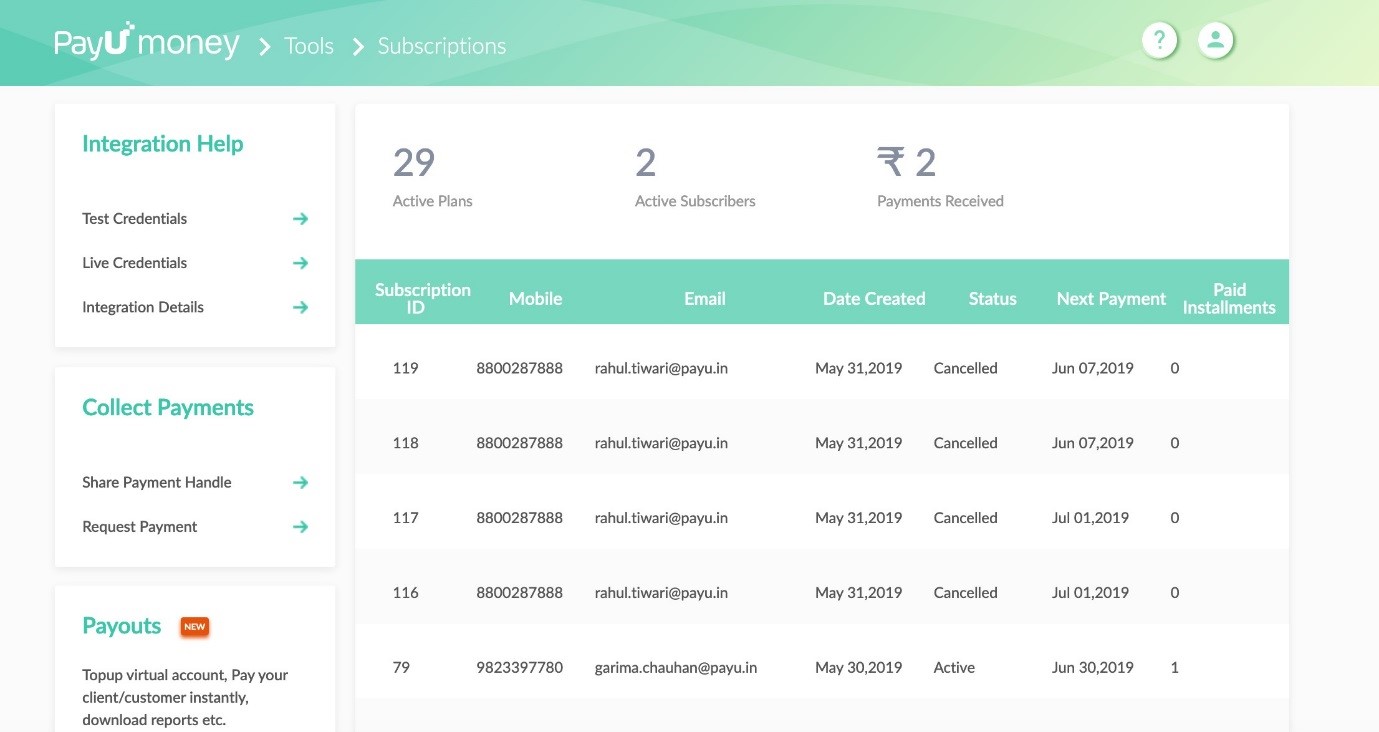 New Feature: Subscription-based Payments on PayUmoney - PayU Blog