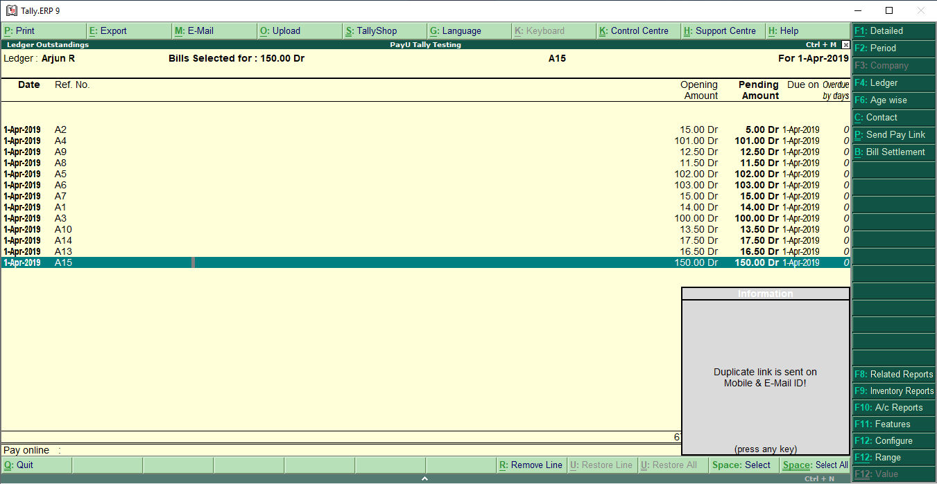 User Guide for Accepting, Tracking & Reconciling Payments in Tally ...