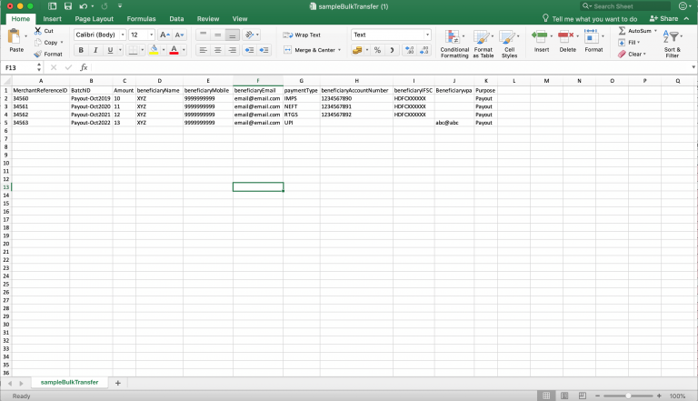 Sending Payouts Through Your Excel Sheet via PayU: As easy as 1-2-3! - PayU Blog