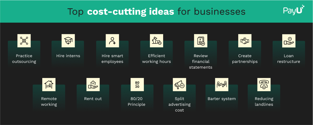 30 Best Cost-Cutting Ideas for Businesses That Work! - PayU Blog